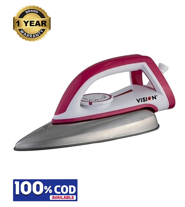 Home Appliance :: Electric Iron :: VISION Electronic Iron VIS-DEI-011 Pink