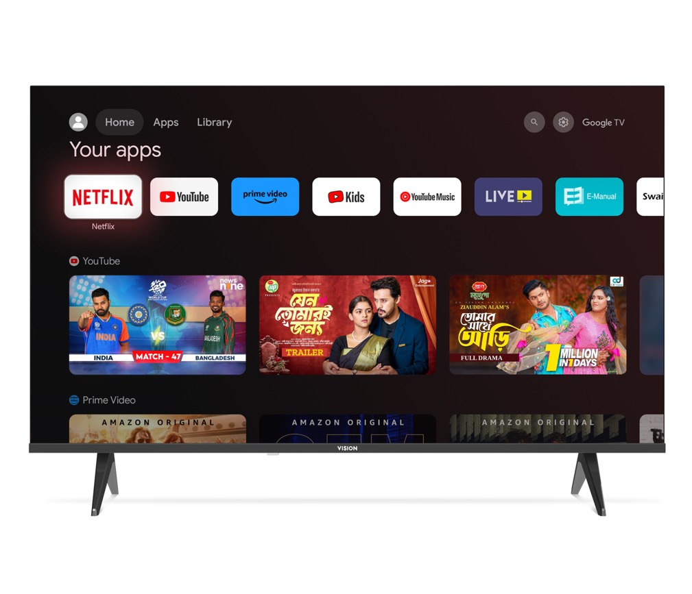 Television :: VISION 43" LED TV E40Z Smart FHD Google TV